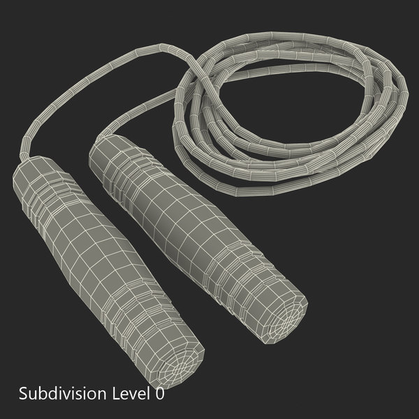 3d model exercise jump rope