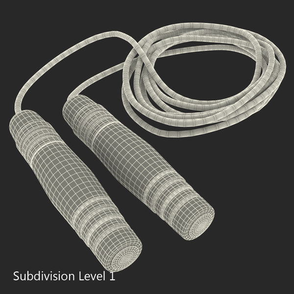 3d model exercise jump rope