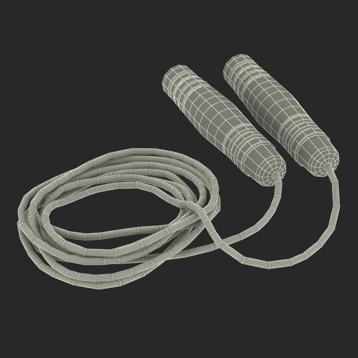 3d model exercise jump rope