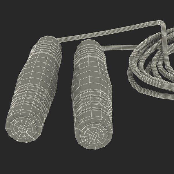 3d model exercise jump rope