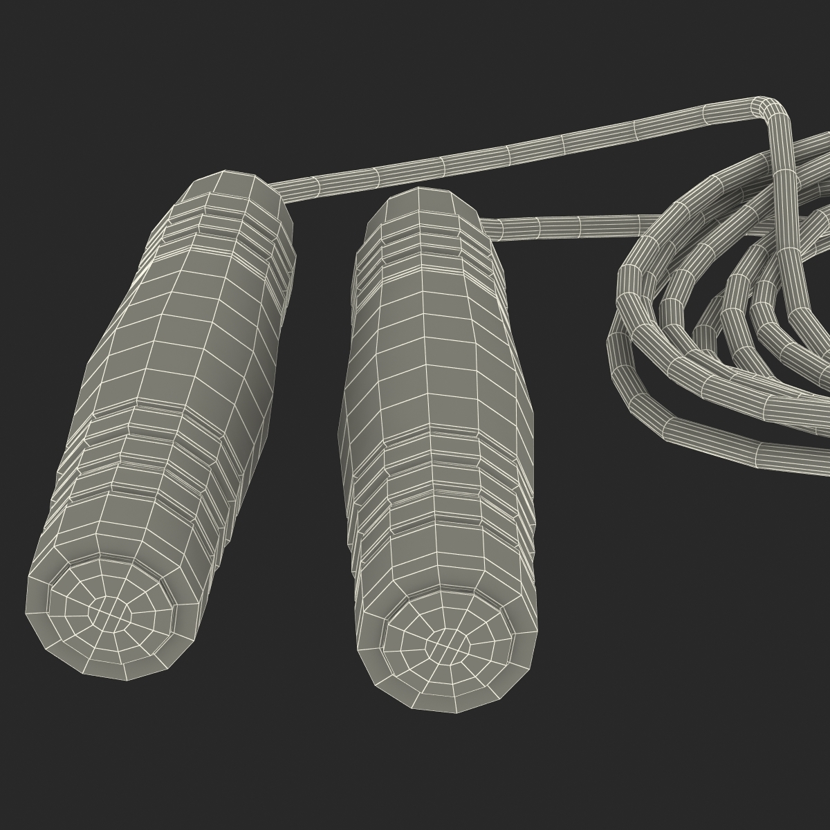 3d model exercise jump rope