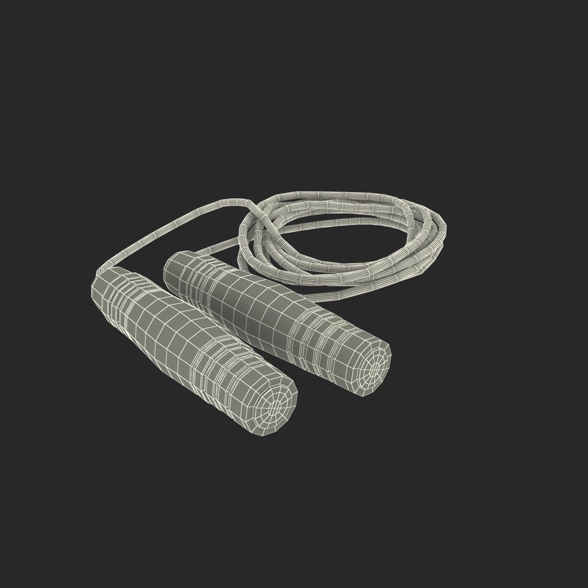 3d model exercise jump rope