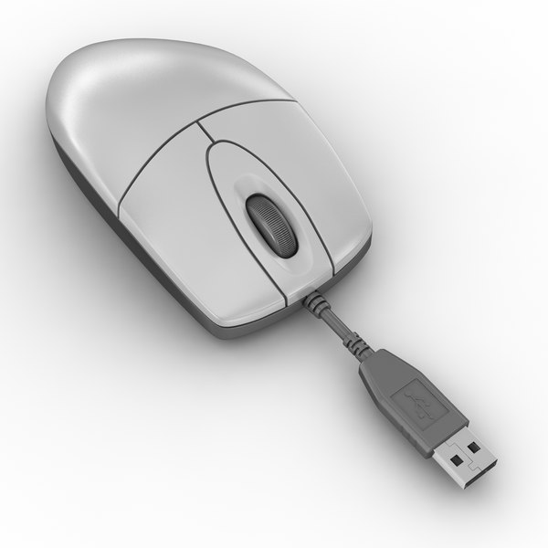 computer mouse 3d model