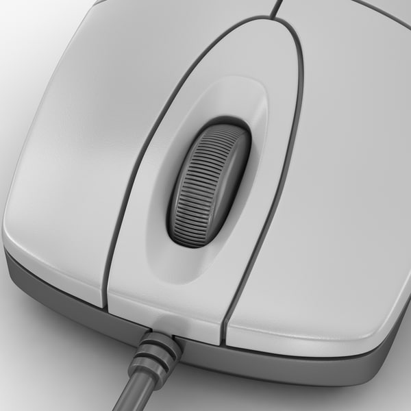 computer mouse 3d model