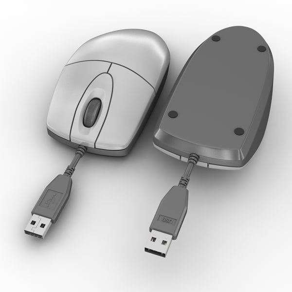 computer mouse 3d model