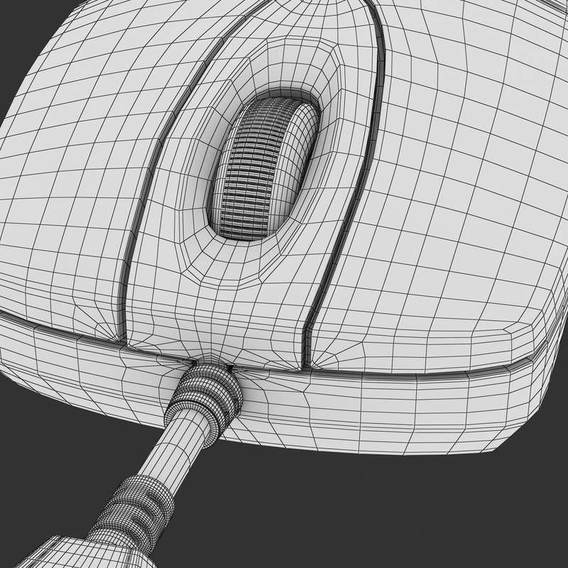 computer mouse 3d model