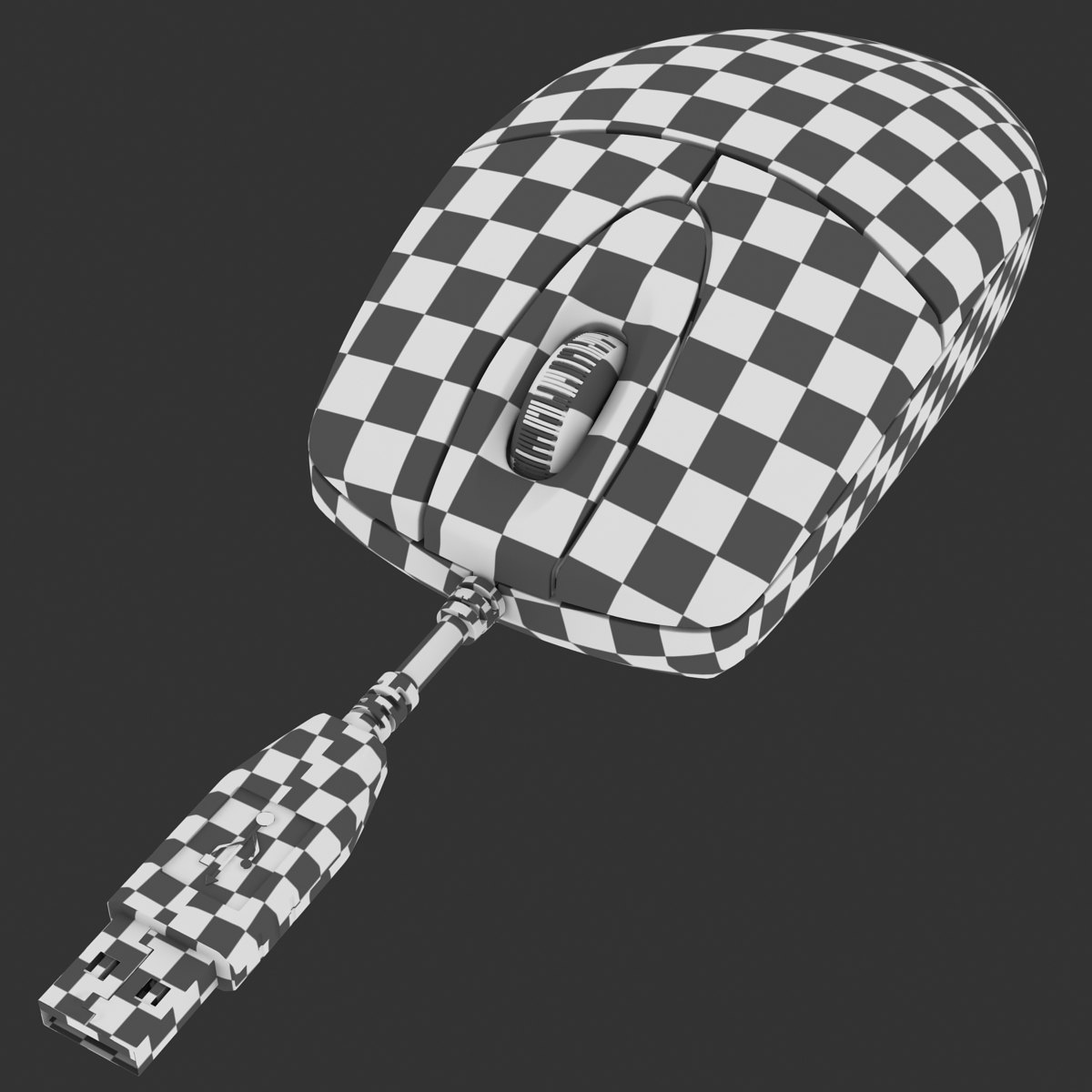 computer mouse 3d model