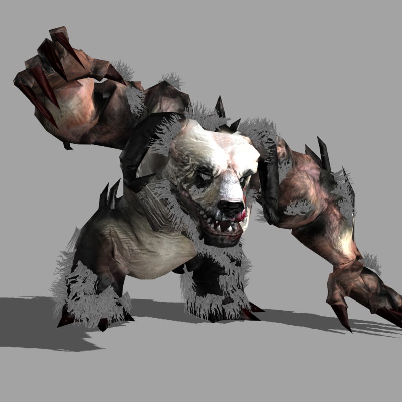 enemy demon panda 3ds