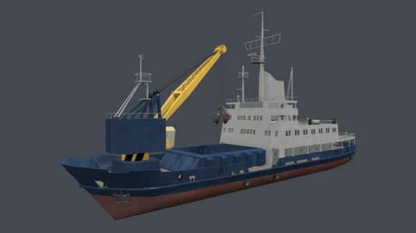 3D Barge Models | TurboSquid