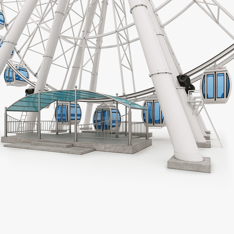 ferris wheel obj