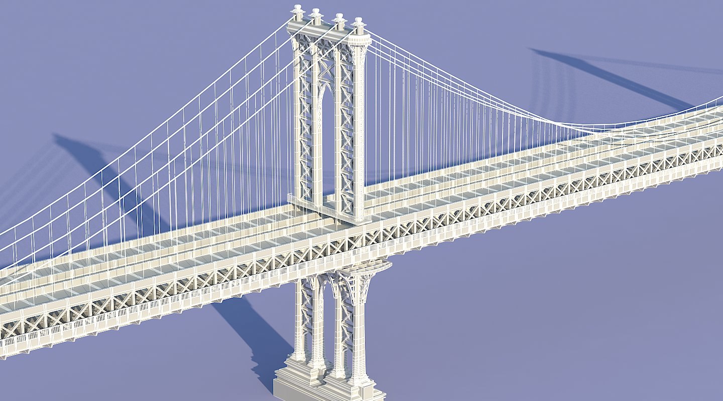 bridge 3d model