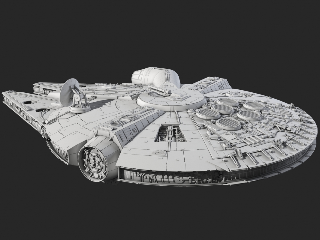 3d model of star wars new
