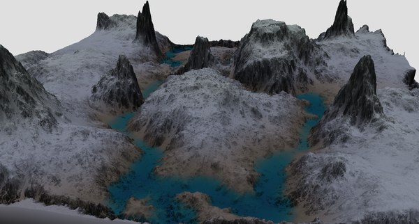 Texture PNG Heightmap Landscape Mountain