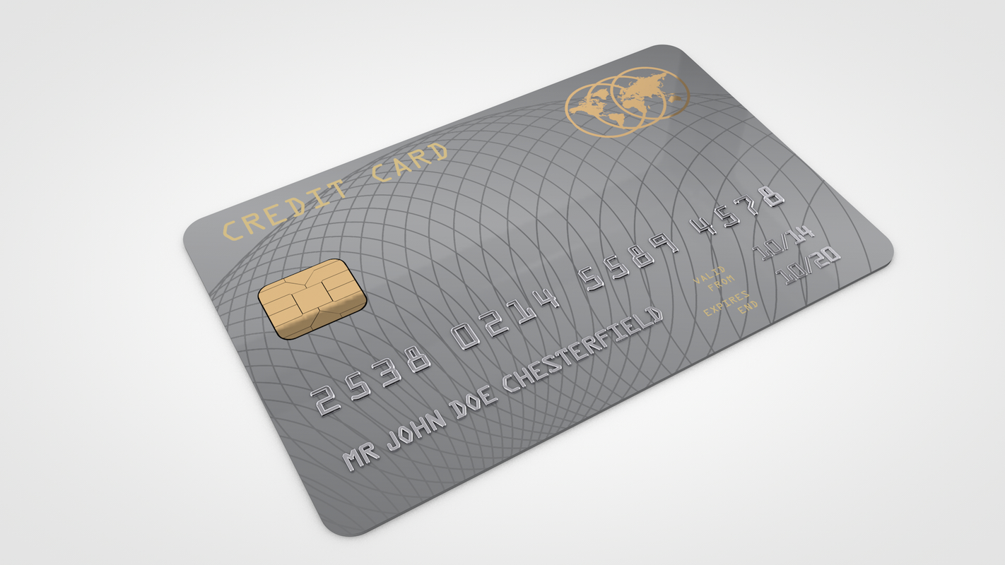 3d credit card