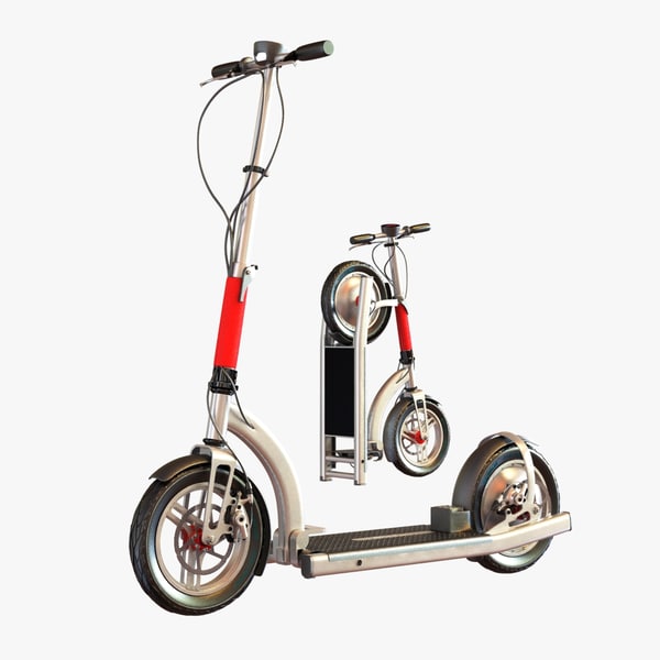 razor electric scooter e500s 3d 3ds