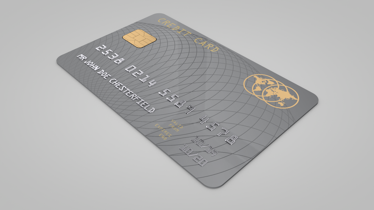 3d credit card