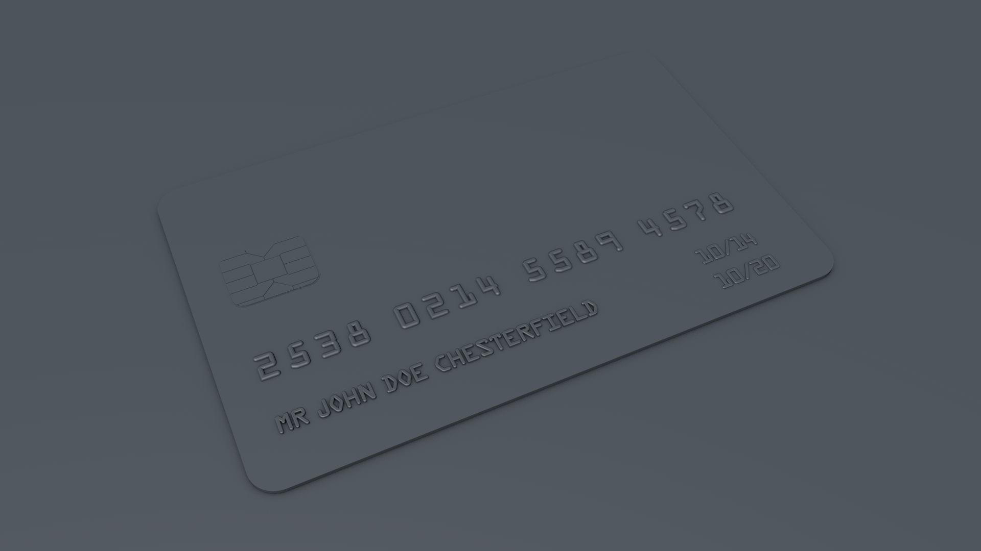 3d credit card