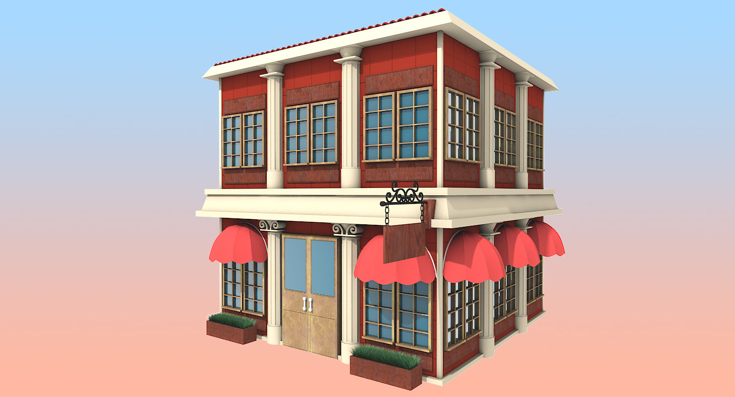 stylized building max