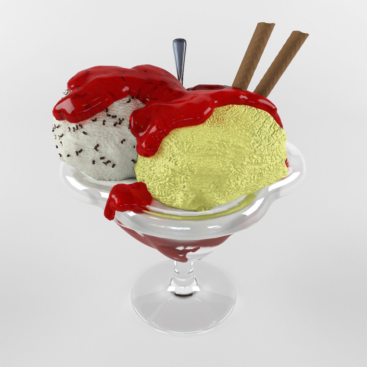 ice cream 3d model