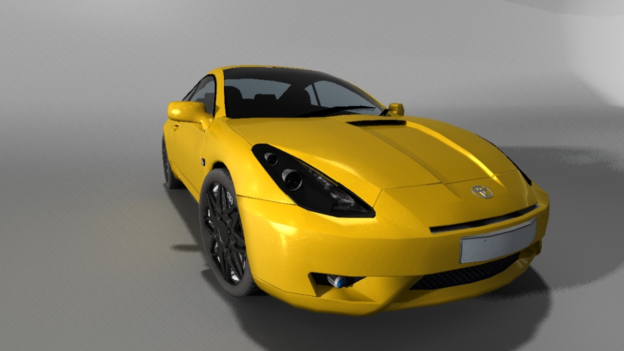toyota celica 3d model