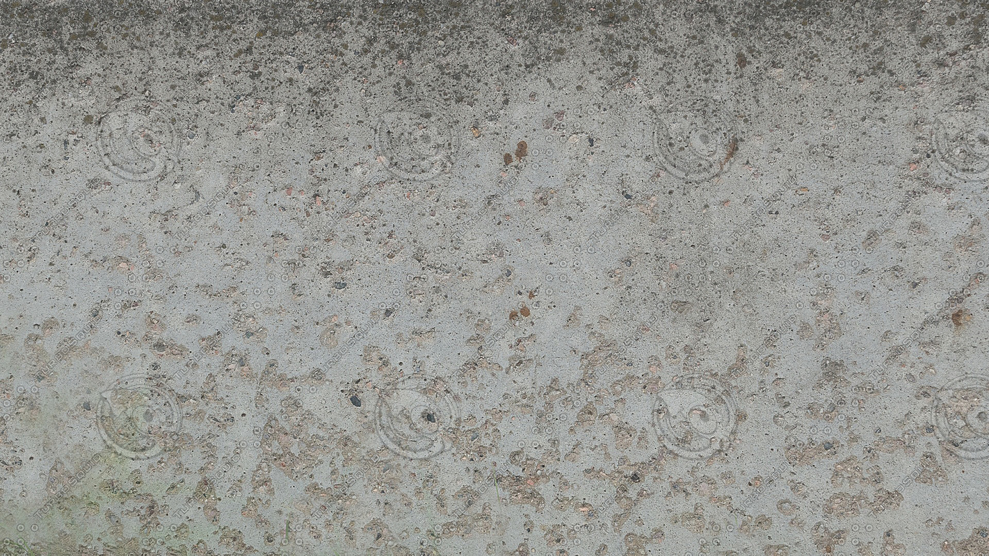 concrete barrier scan 8k 3d obj