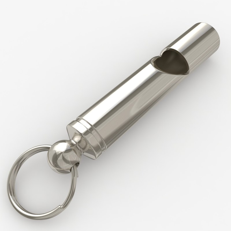 3d model of whistle 3