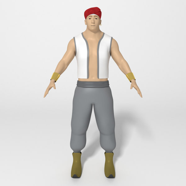 Arab Man 3D Models for Download | TurboSquid