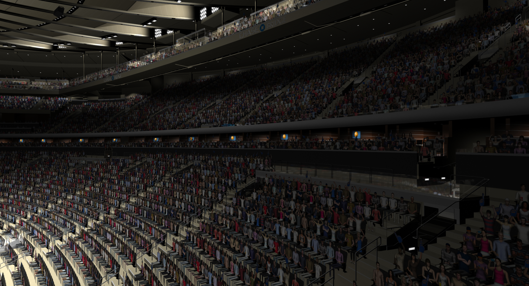 3d madison arena msg basketball model