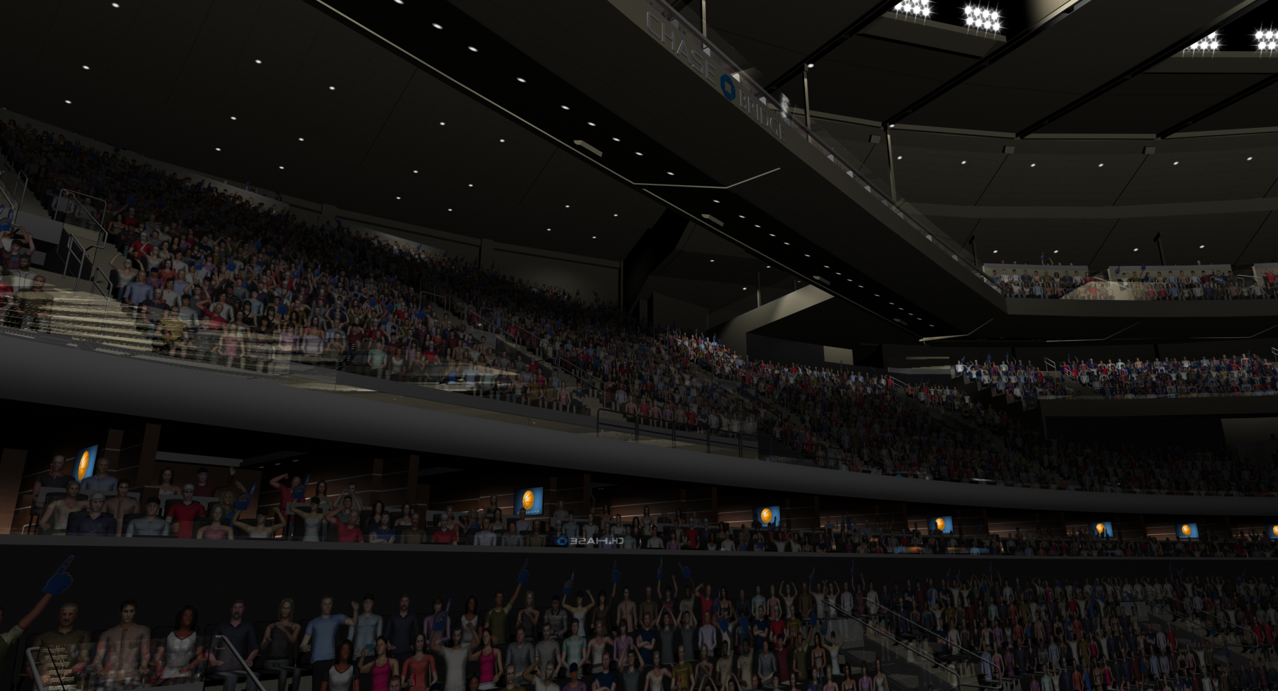3d madison arena msg basketball model