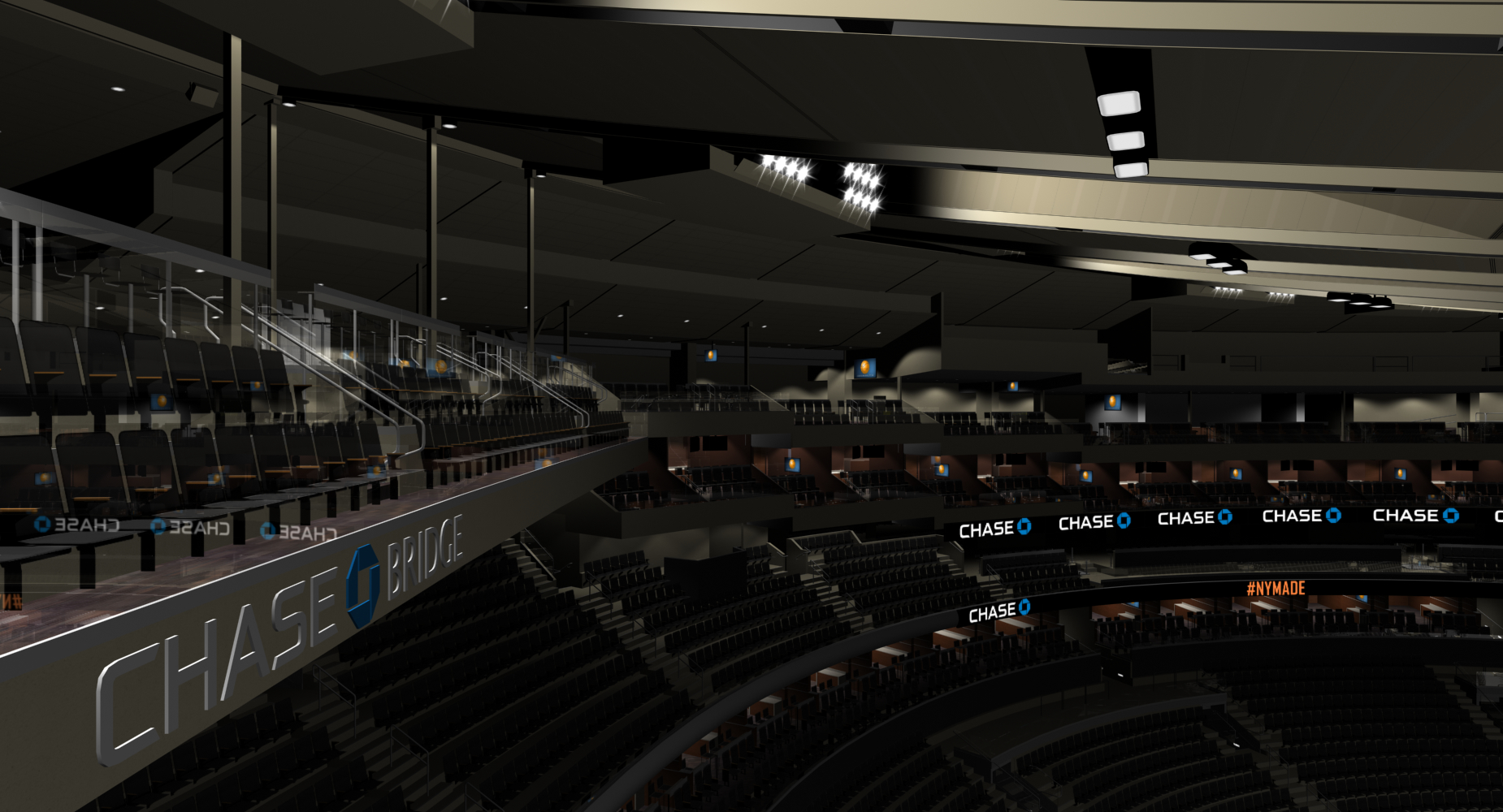 3d madison arena msg basketball model