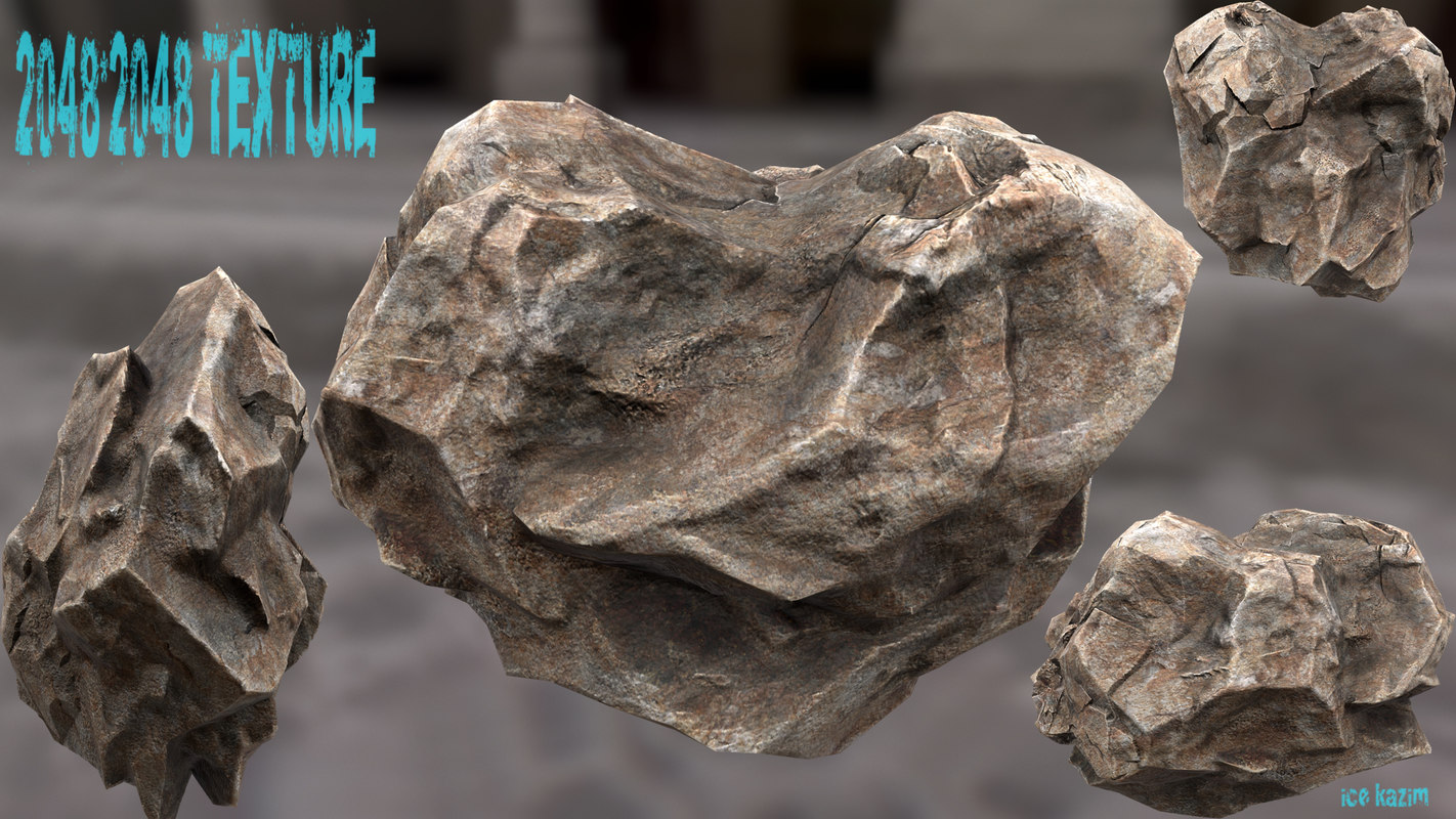 blender rock 6