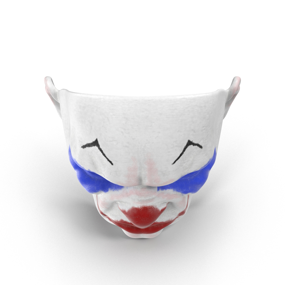 3d clown mask model