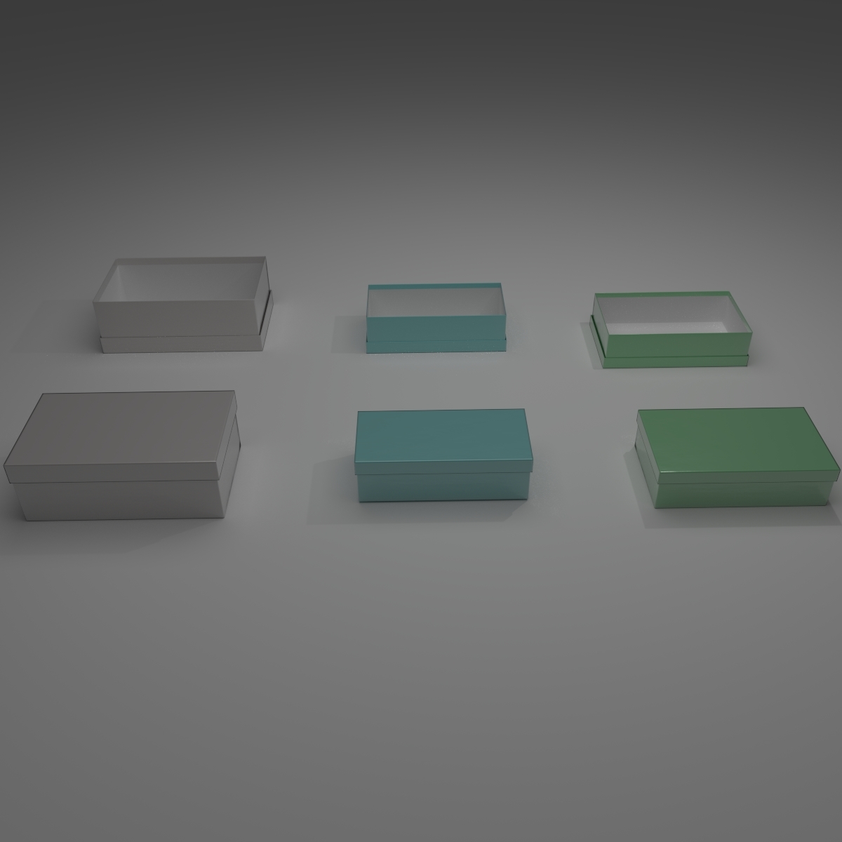 3d model boxes collections