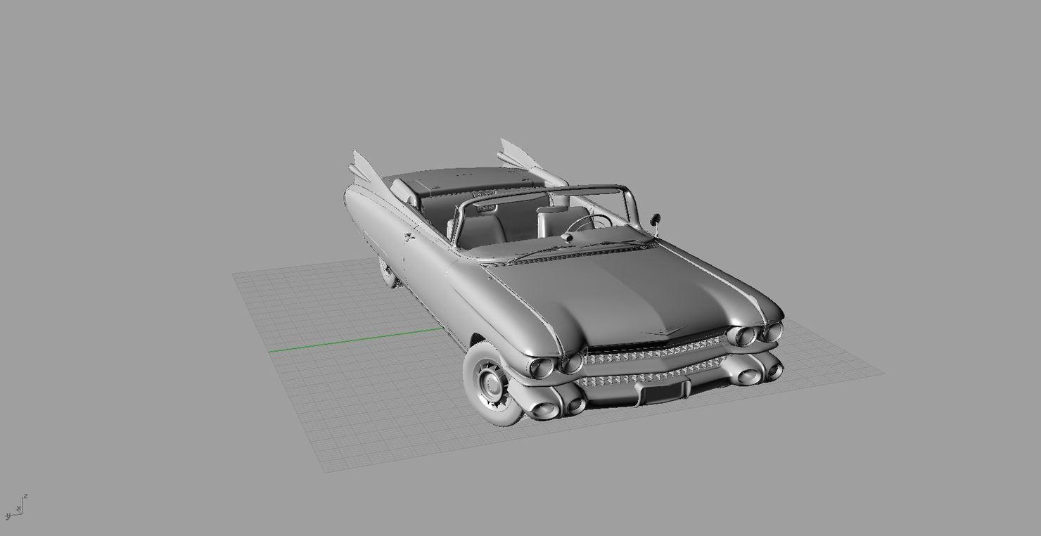 3ds max cadillac eldorado biarritz 1960