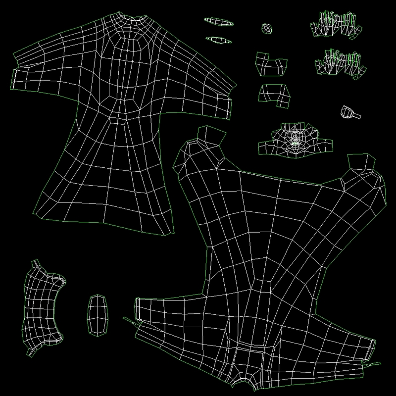 wingsuit skydiving 3d model