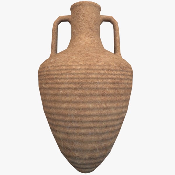 3d model amphoras pack 1