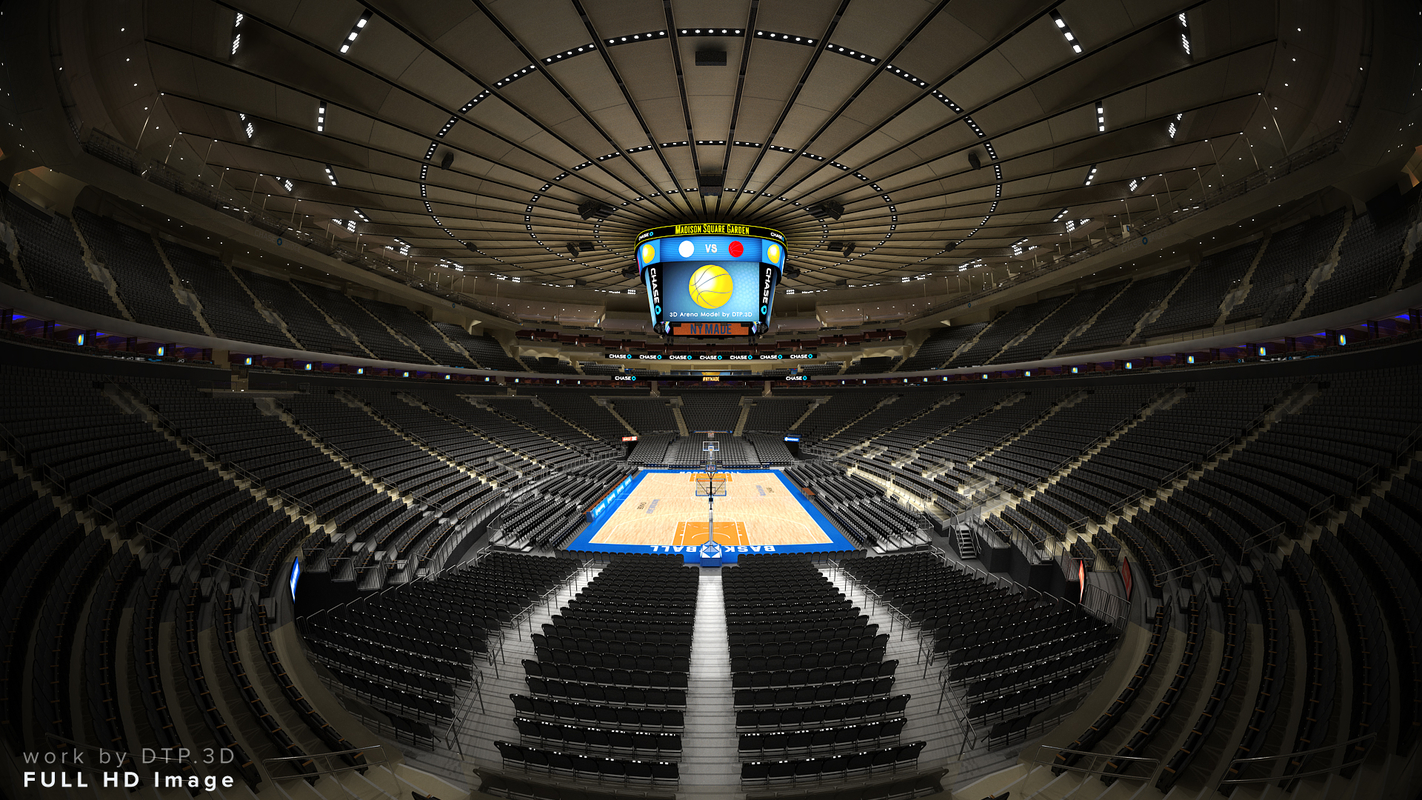 3d madison square garden arena model