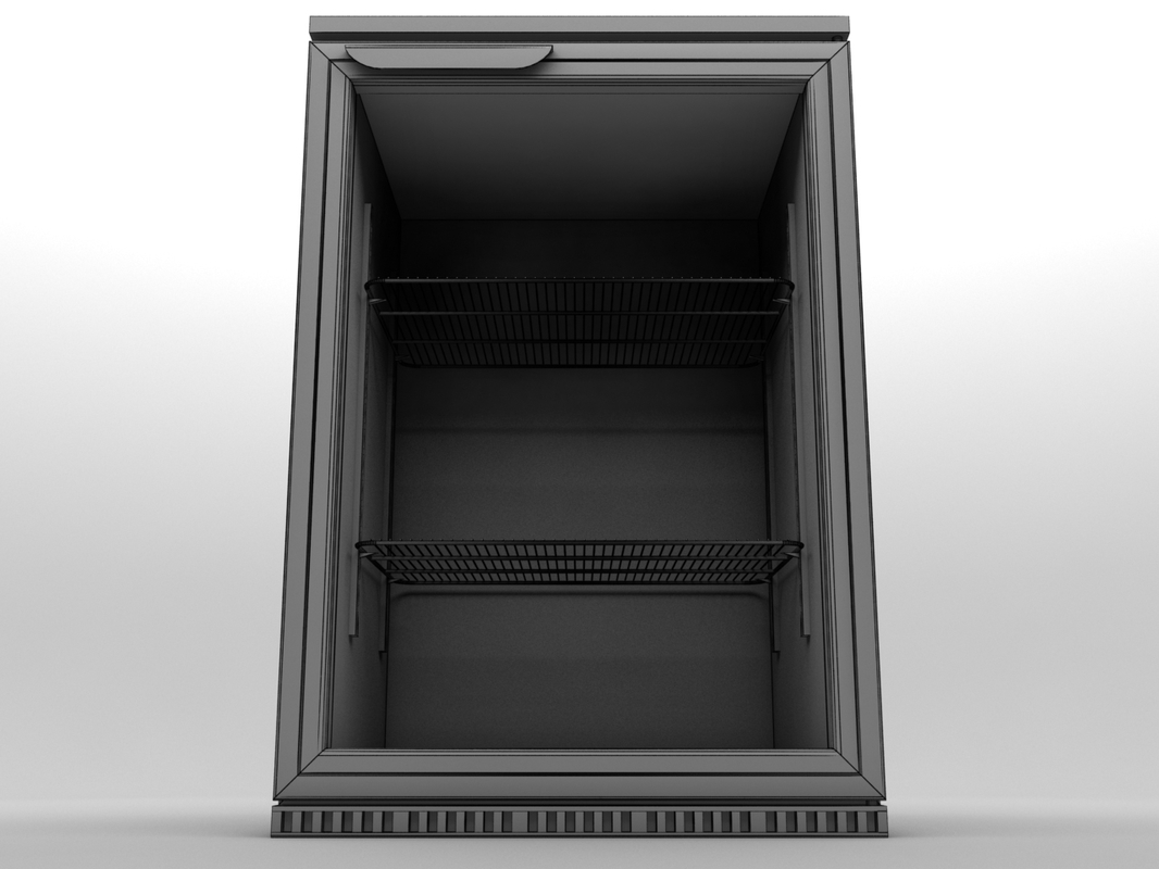 3d fridge refrigerator model