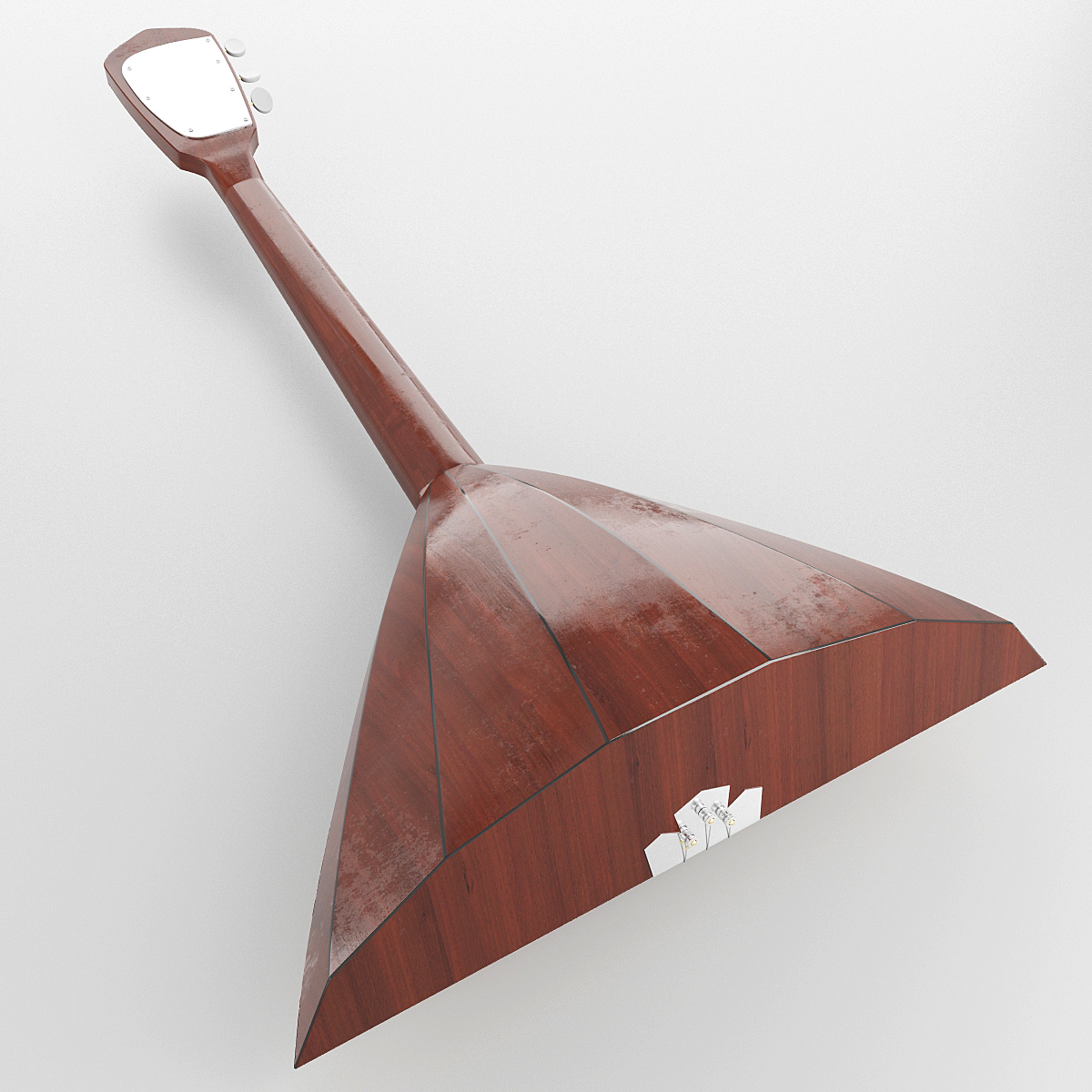 3d russian balalaika