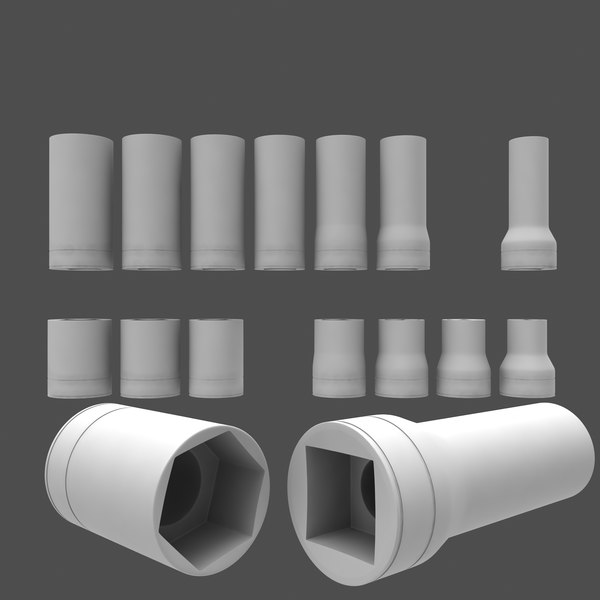 3d socket wrench set