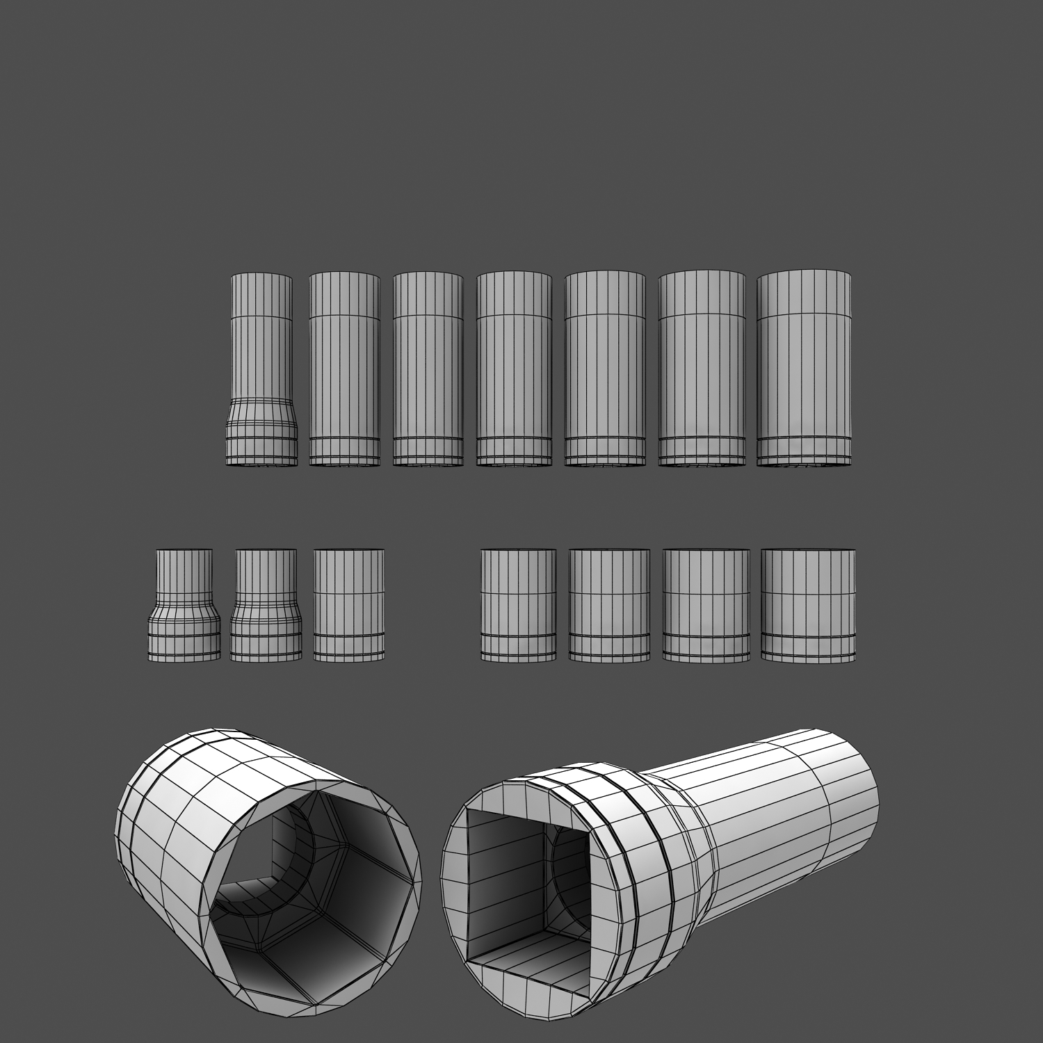 3d socket wrench set