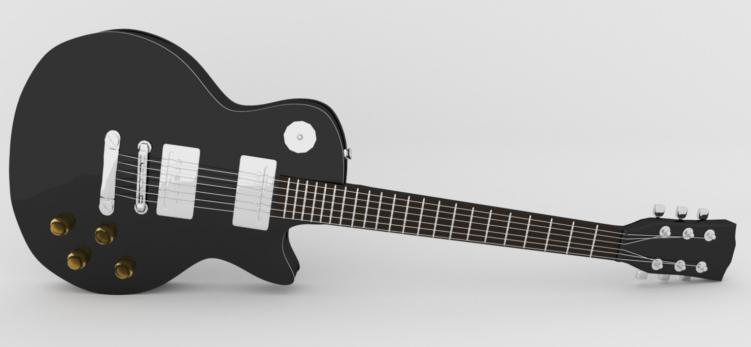 maya guitar 01