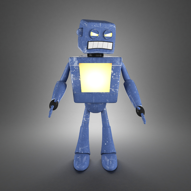 3d model robot