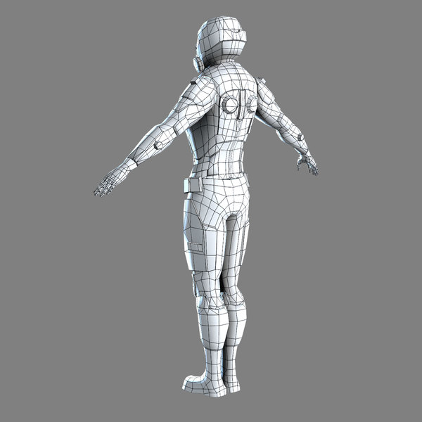 Sci Fi Armor Female 3d Model