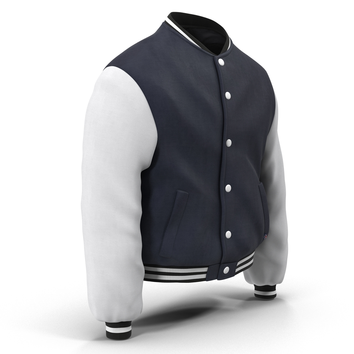 baseball jacket 3d max