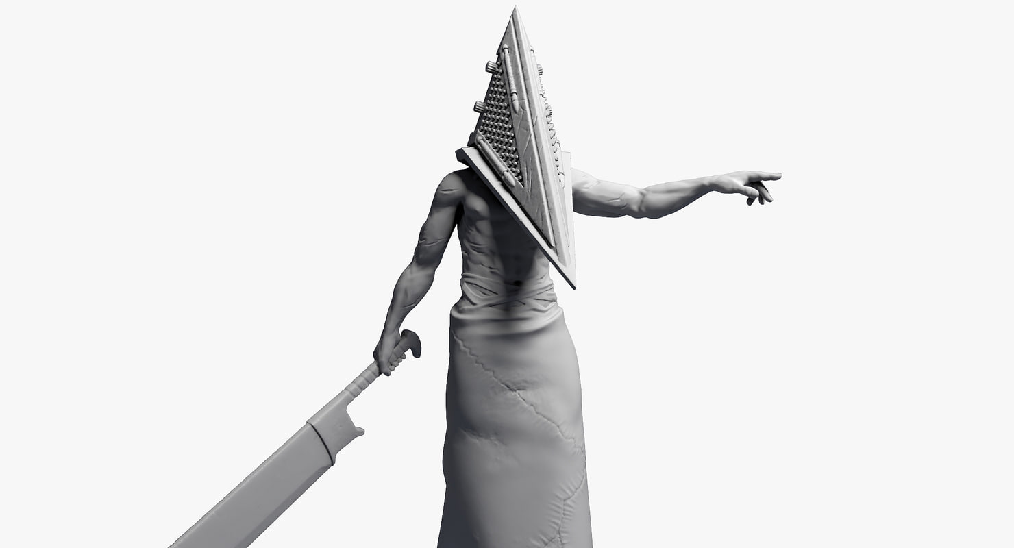 3ds max pyramid head 2