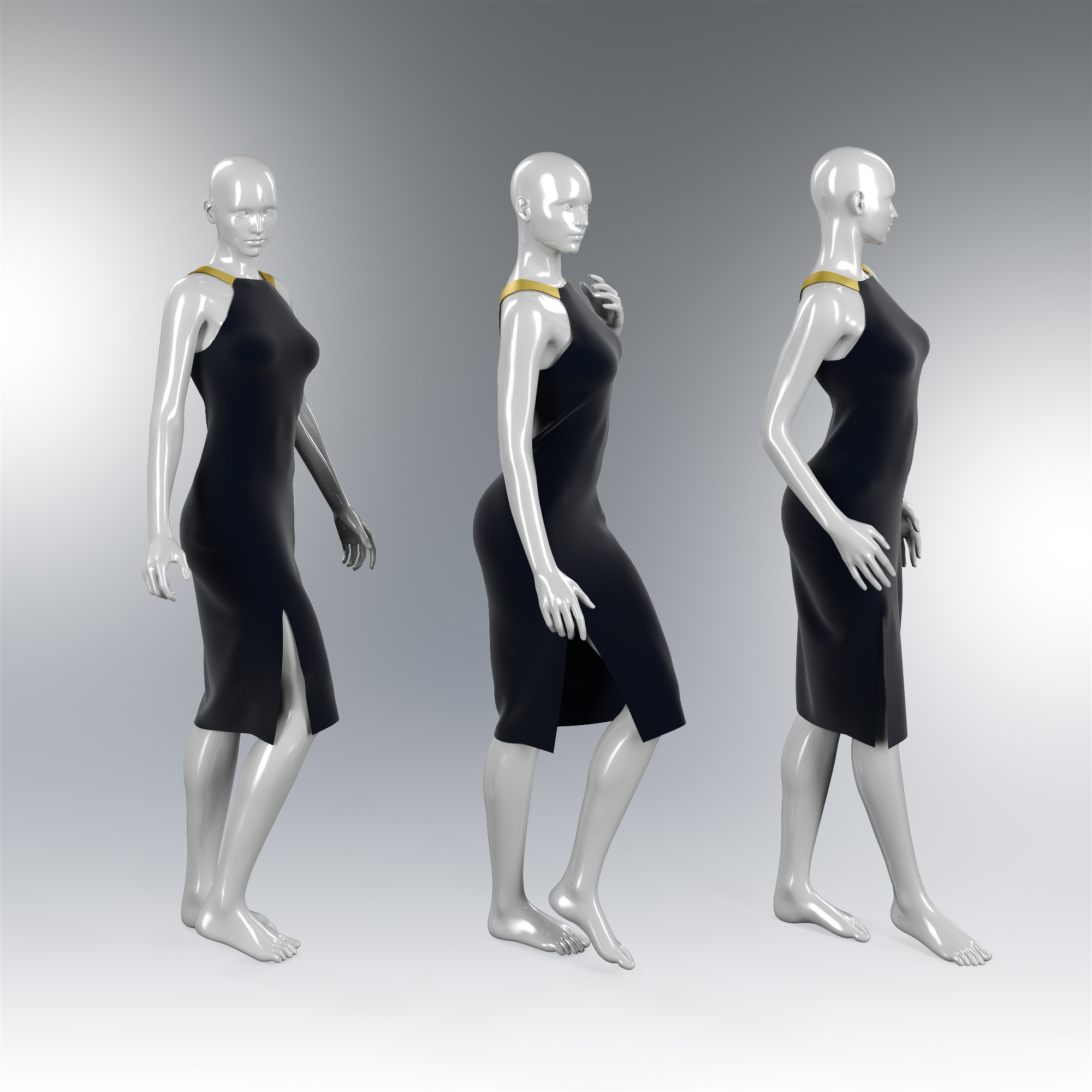 woman mannequin 3d model