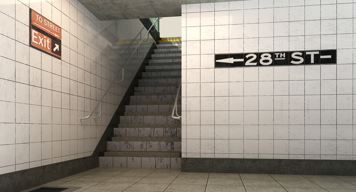 3ds new york subway entrance