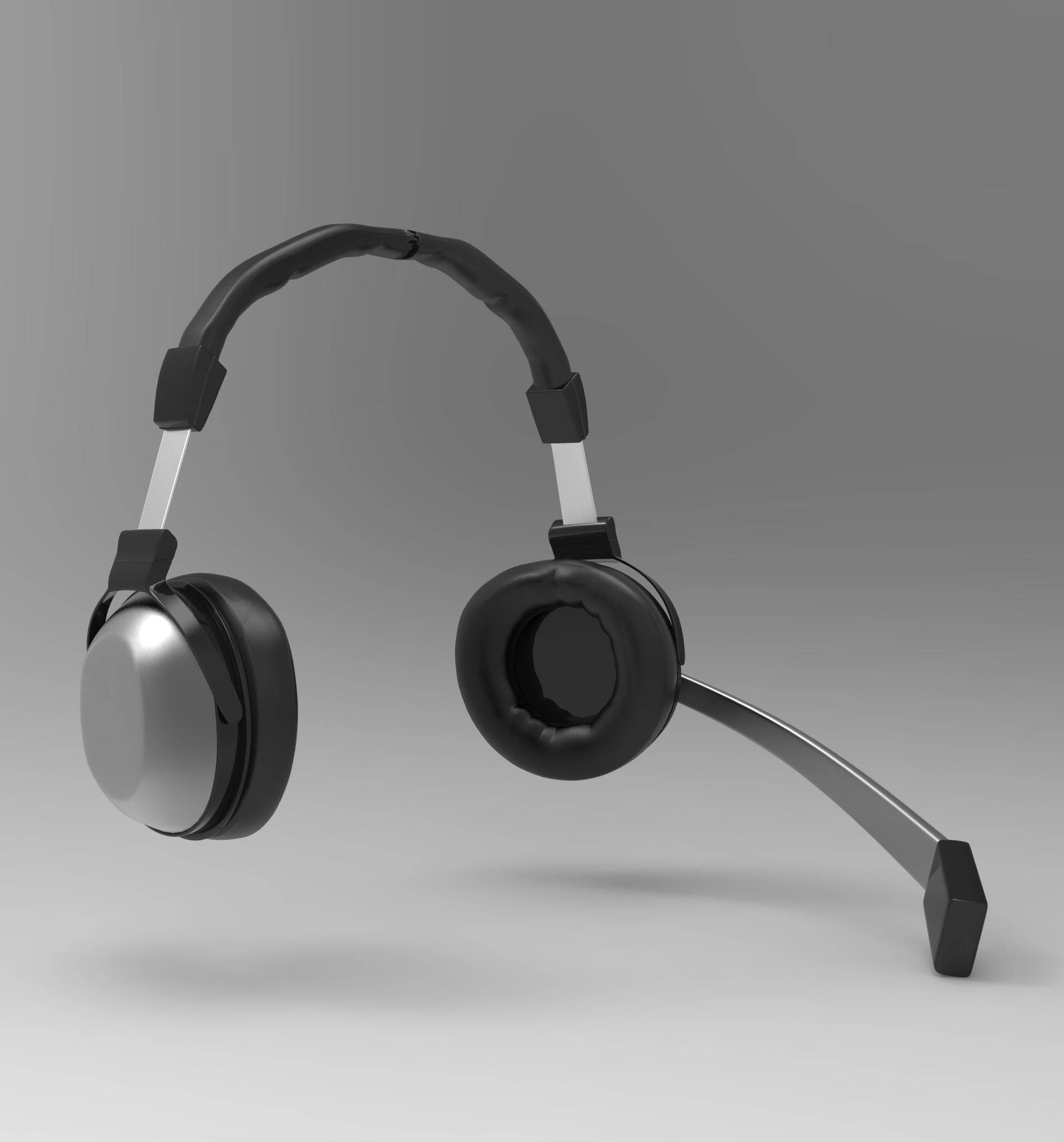 headphone 3d model