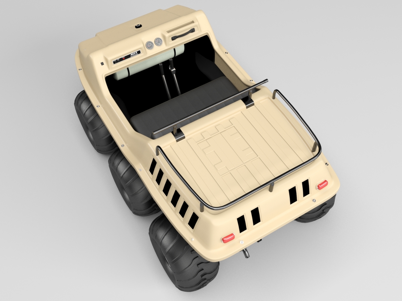 6x6 atv max